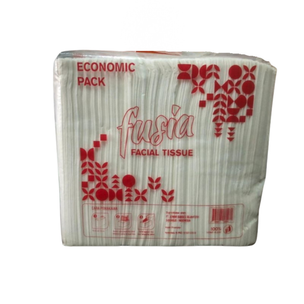 Fusia Tissue 540 Sheet Economic Pack Kiloan Facial Tissue 2Ply Facial ...
