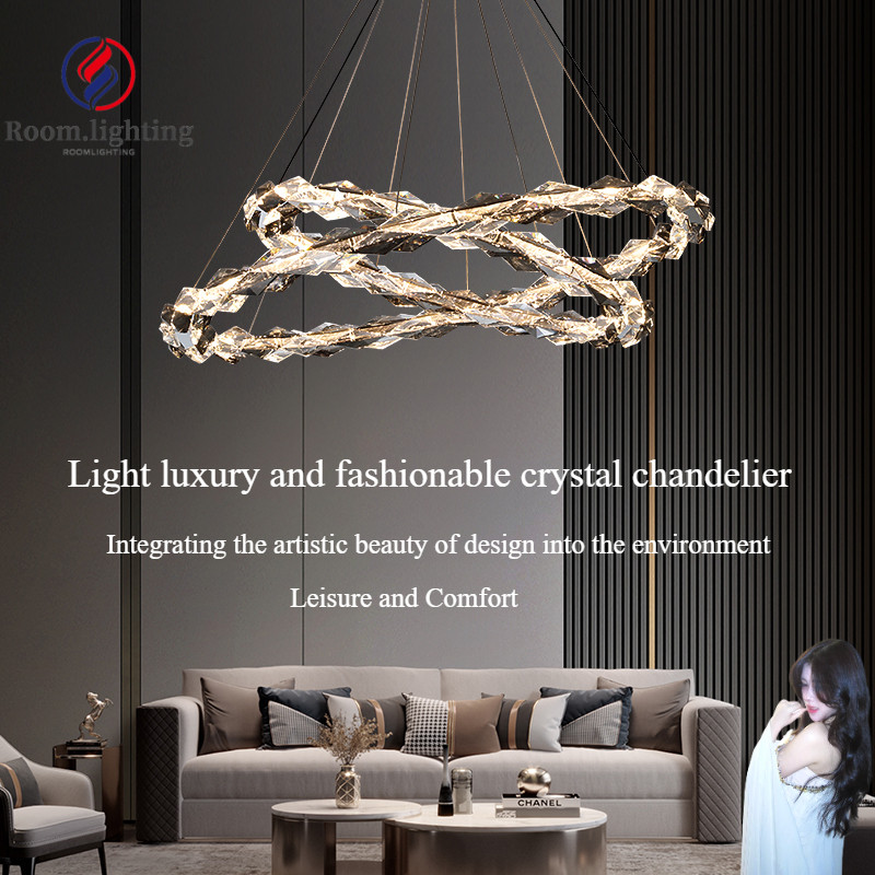 Modern Design Drop Hanging Lights Tri Color Ceiling Light for Living ...