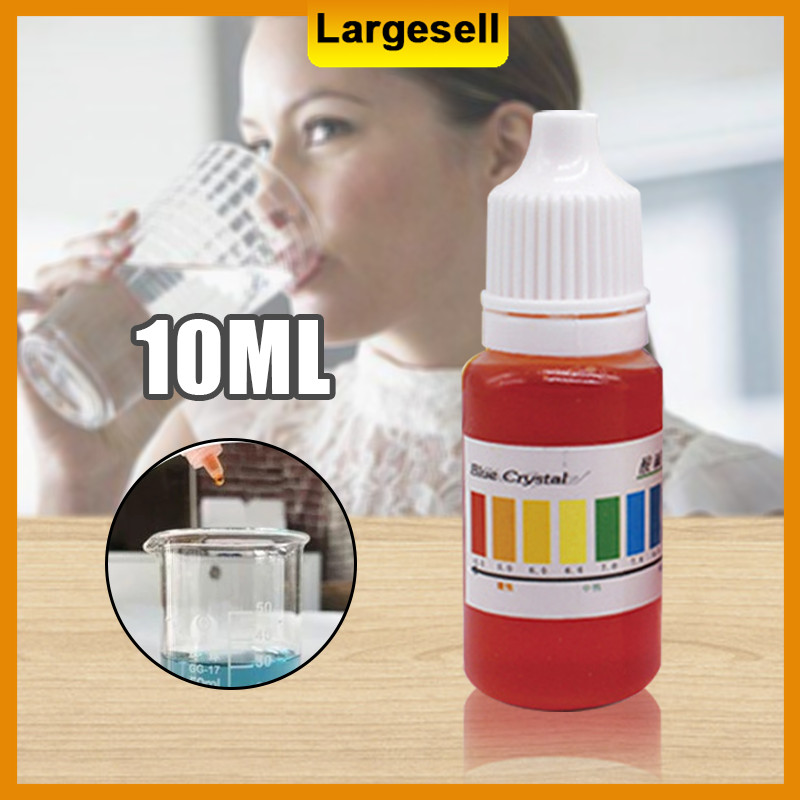 10ML PH Meter Solution Water Acidity Base Levels PH Test Reagent Drops ...