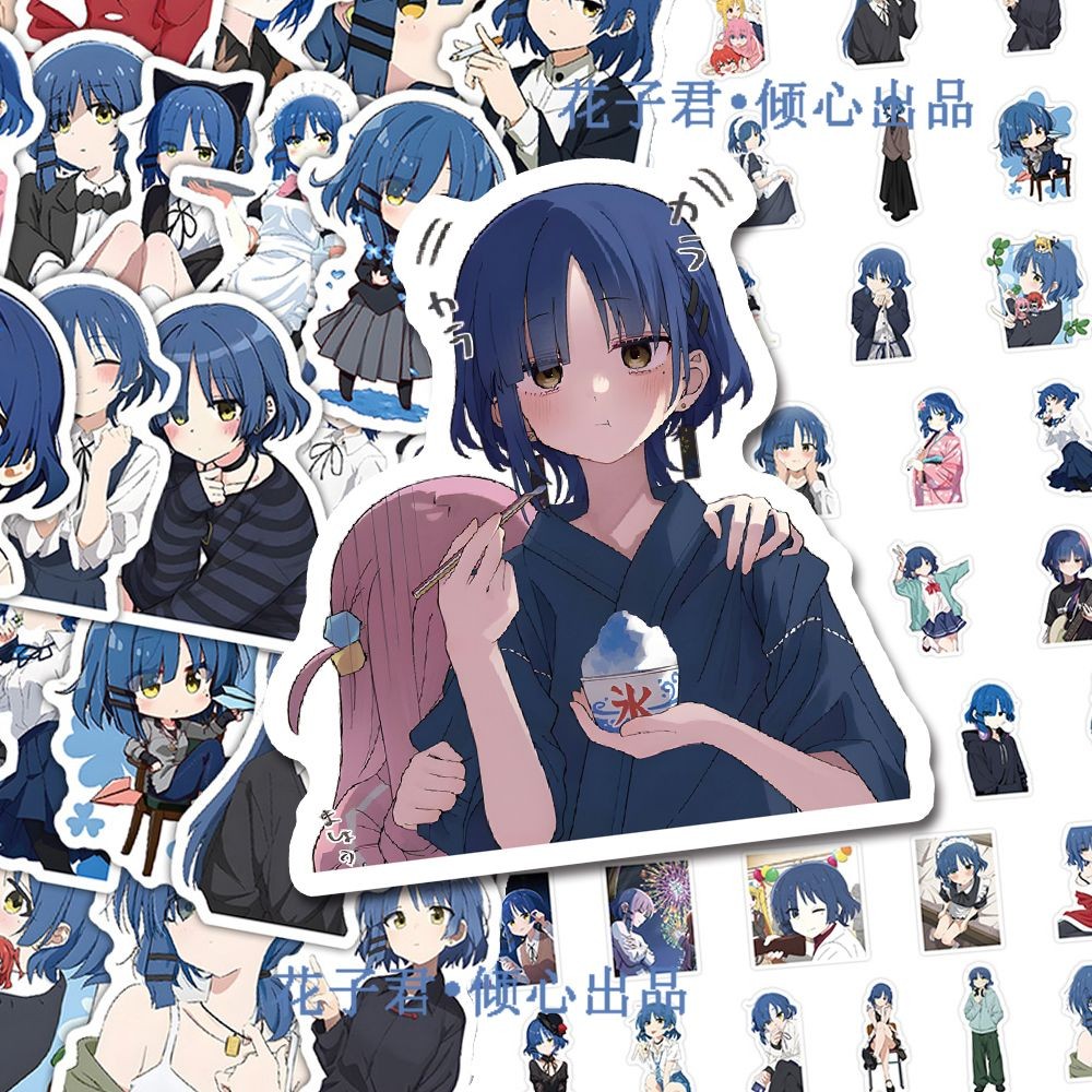 130 pieces of Ryo Yamada stickers, "Kowloon Rock" Japanese anime ...