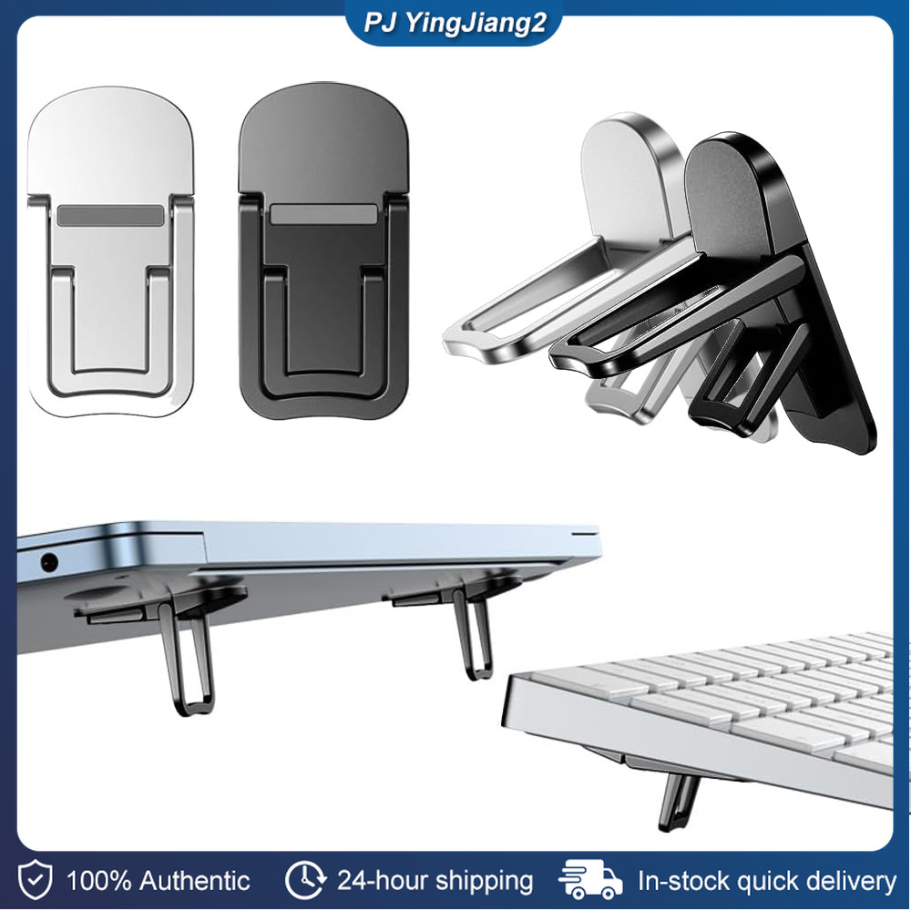 2pcs/Set Mini Laptop Stand Self-Adhesive Invisible Notebook Stand ...