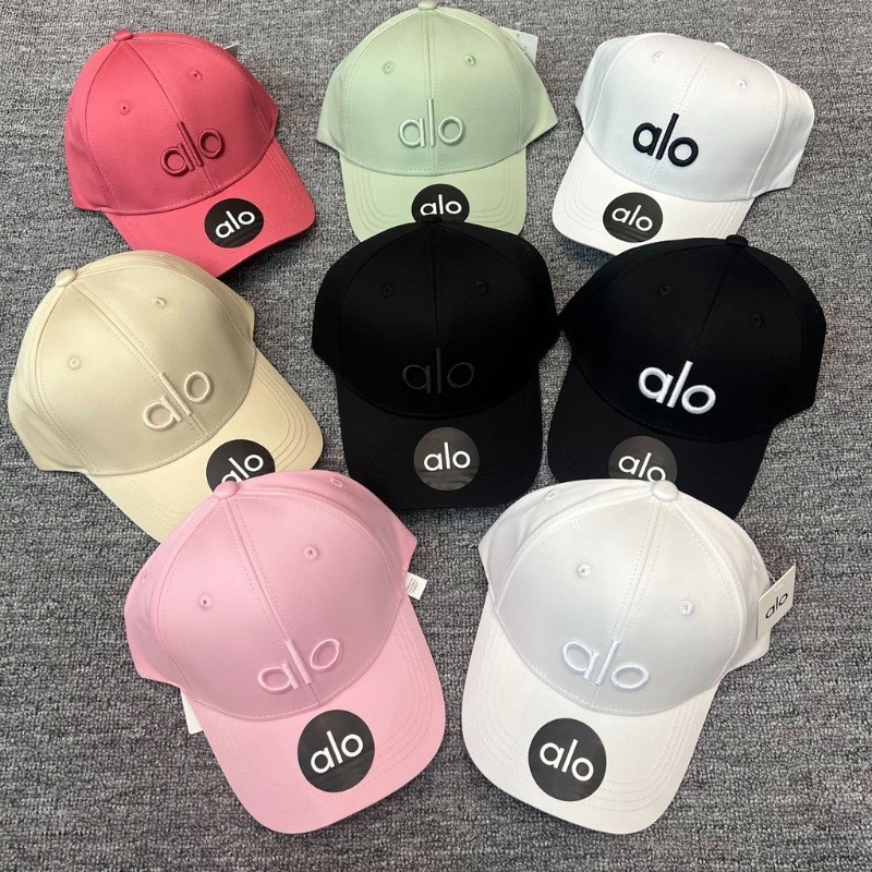 Alo Men's and Women's Hats Hardtop Baseball Hats Breathable Sports ...