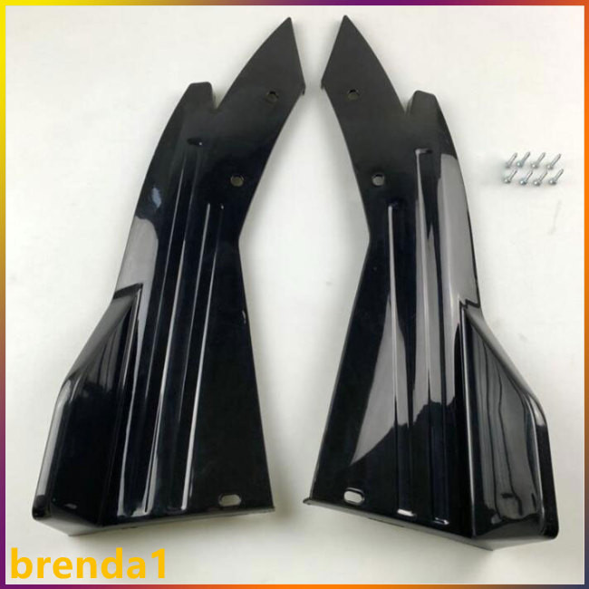 Best Price! 2PCS Car Rear Bumper Lip Winglets Side Skirt Splitters ...
