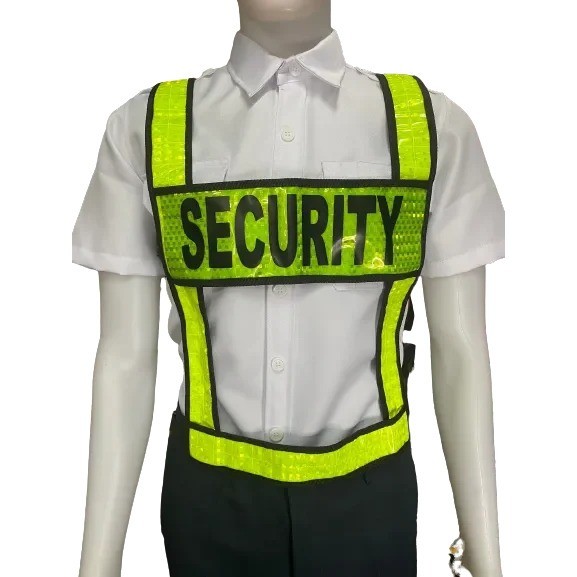AIC SECURITY REPLECTORIZED SAFETY VEST WITH ADJUSTABLE STRAP | Shopee ...