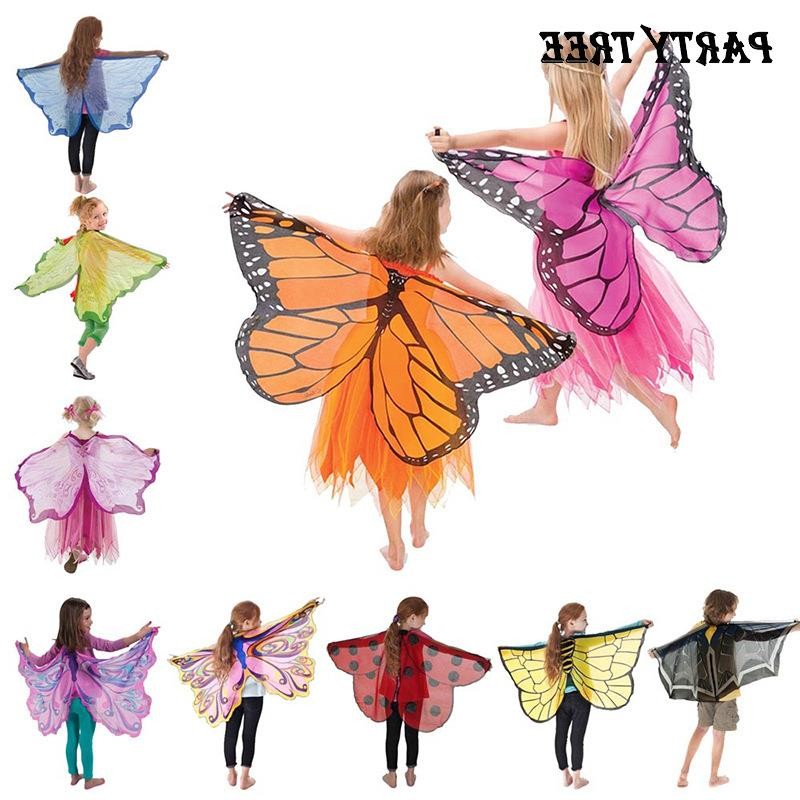 Christmas Costume Halloween Cloak Children Butterfly Elf Angel Wings ...