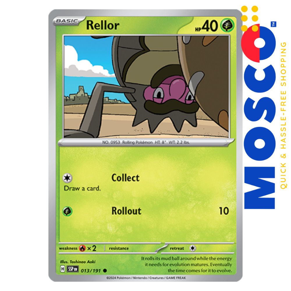 Rellor - 013/191 Surging Sparks | Pokemon TCG | Shopee Philippines