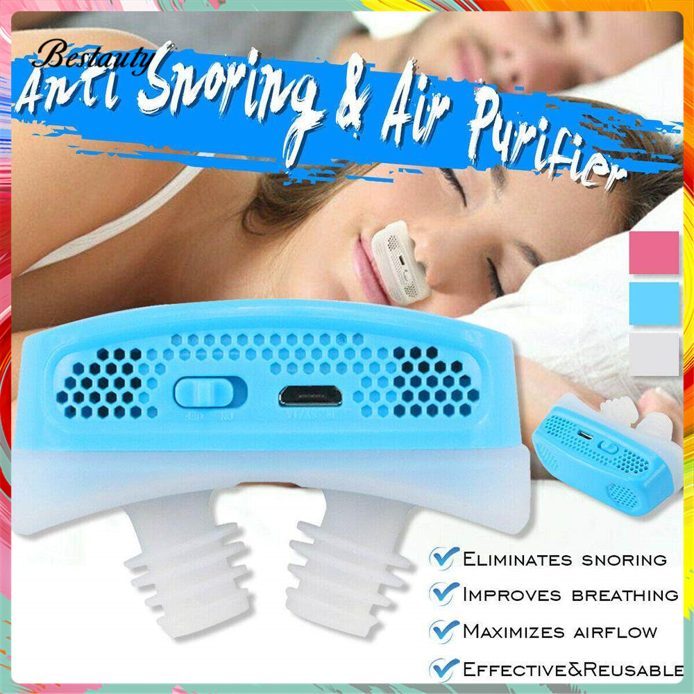 GG+Micro CPAP Anti Snoring Electronic Device for Sleep Apnea Stop Snore ...