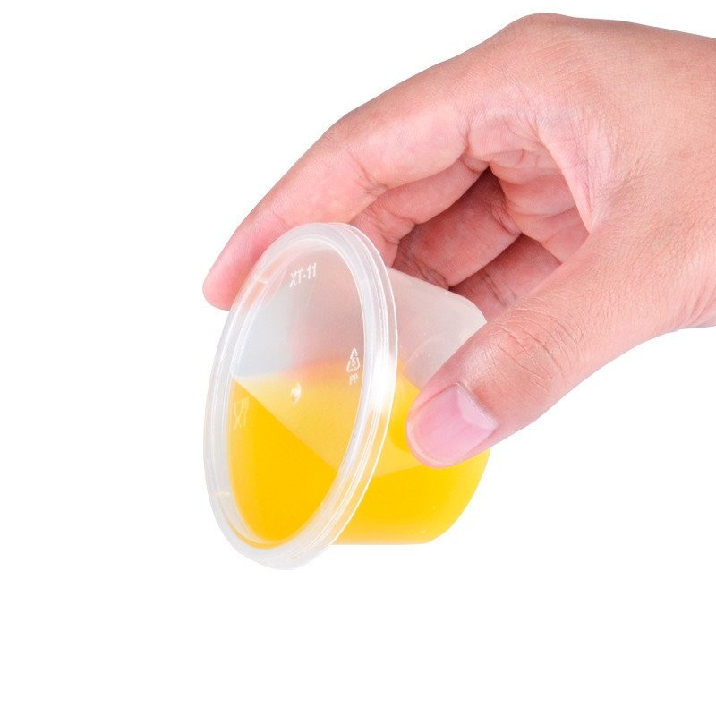Sauce Container Disposable Sauce Cup Thickened with Cover pp Plastic ...