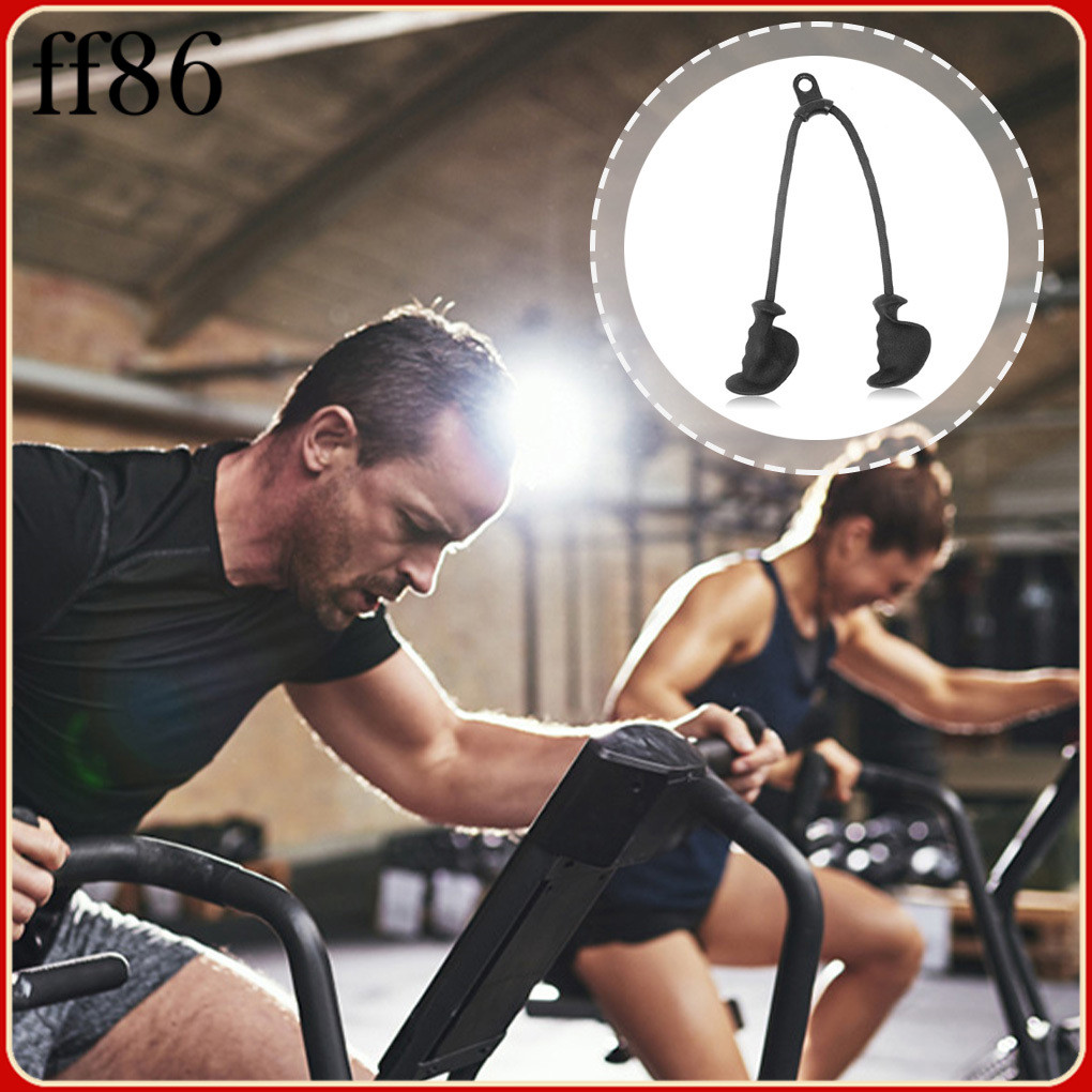 Pull Down Handle Set Ergonomic Duty Triceps Upgraded Gym Attachment ...