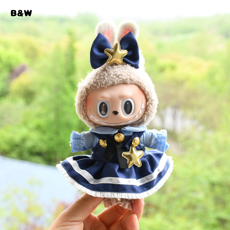 17cm labubu (Only Baby Clothes) Sitting Party Series Labubu Baby ...