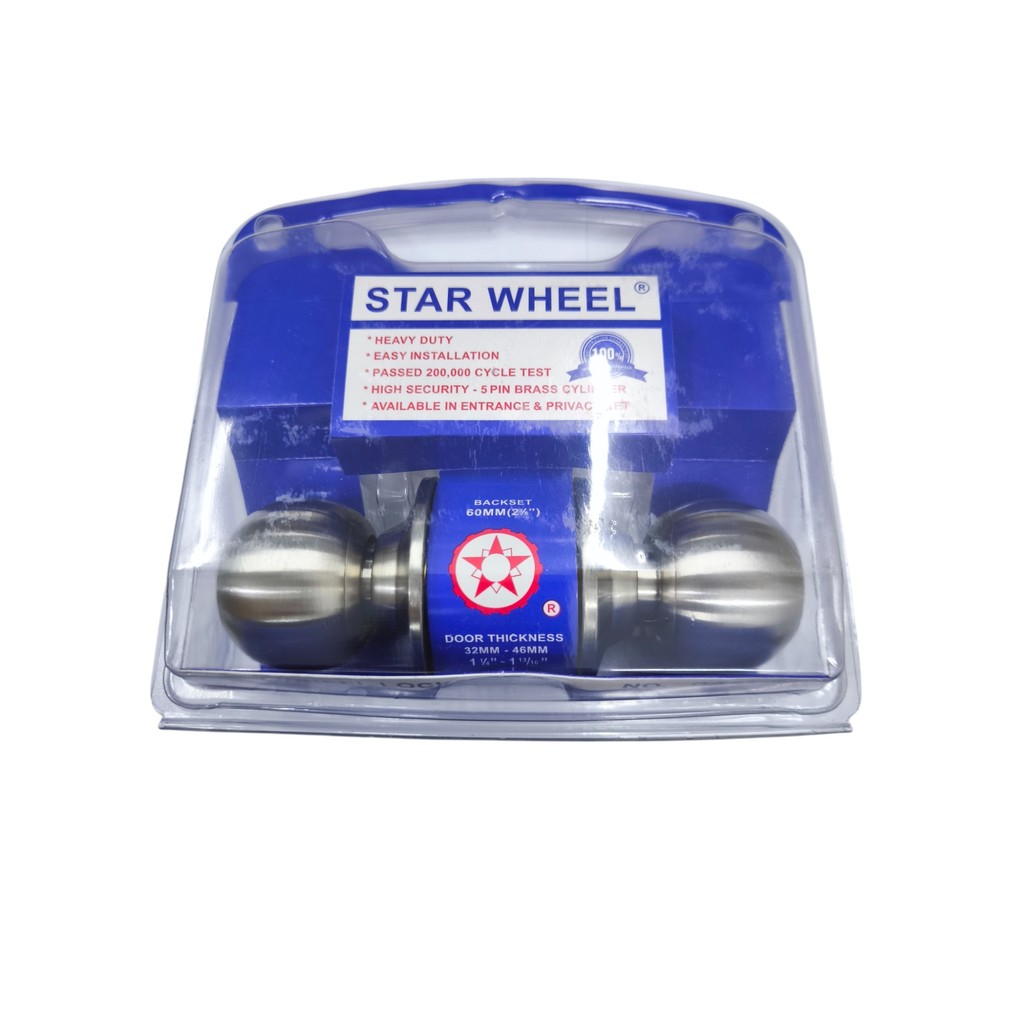 Entrance Lockset, Door Knob ( Starwheel) | Shopee Philippines