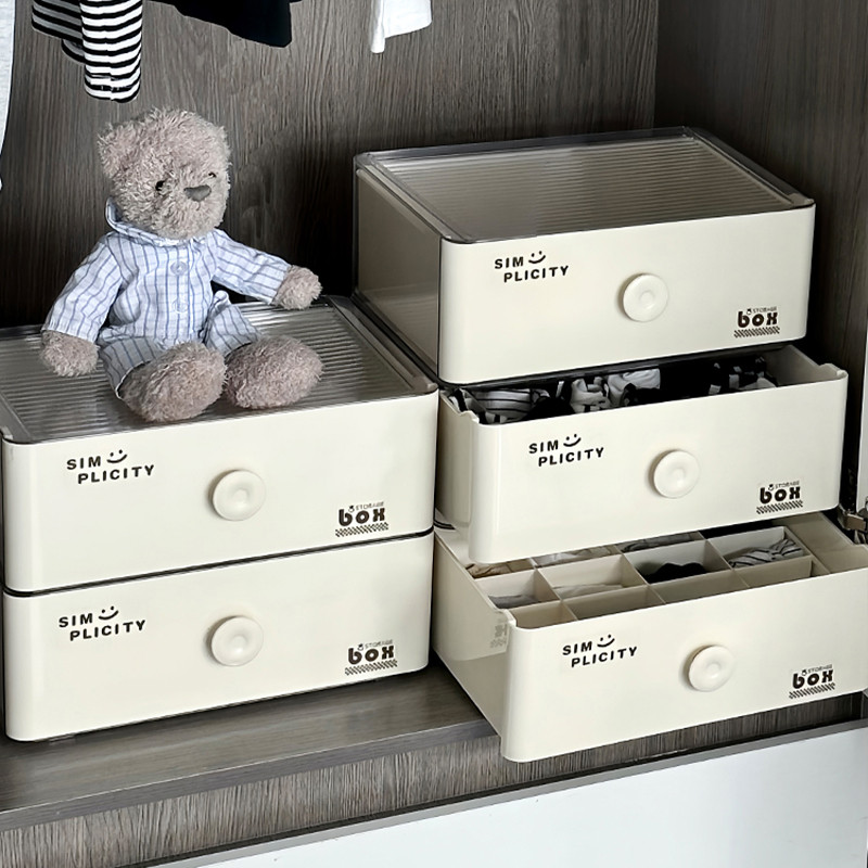 MUJI Seiko Japan Underwear Storage Box Wardrobe Intimate Clothing ...