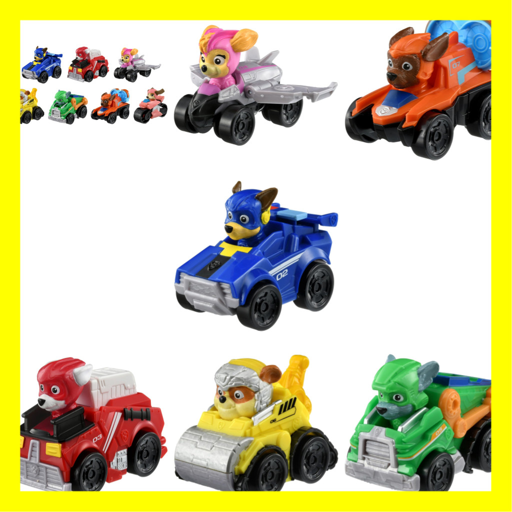 TAKARA TOMY Paw Patrol The Mighty Movie Mighty Racers Sky Mighty Jet ...