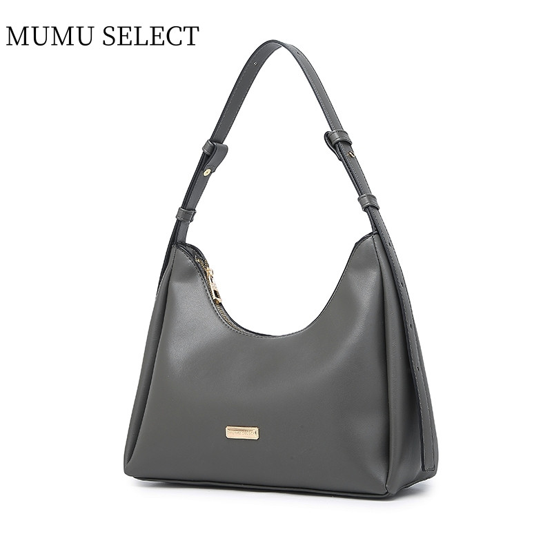 【Mumu Select】M451 Women 2Way Leather Large Shoulder Bag Sling Bags For ...