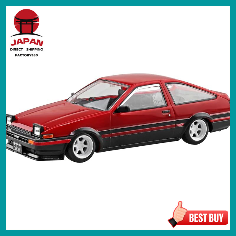 【Directly from Japan】 Aoshima Bunka Kyozai 1/32 Rakupla Snap Kit No. 11CU-RB Toyota Sprinter ...