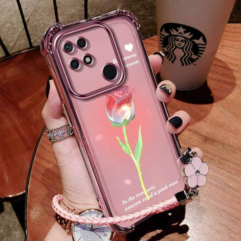 Casing for Redmi 10c POCO C40 phone case Four corner thickened shock ...