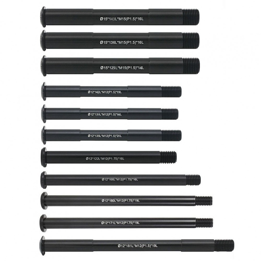 Thru Axle for Bicycle 12/15mm 122 181L P1 5/P1 75 Designed for Easy ...