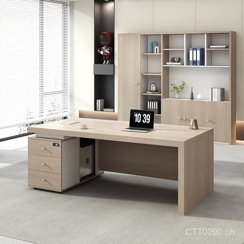 Manager's Desk Modern Desk Financial Desk Simple Executive Desk ...
