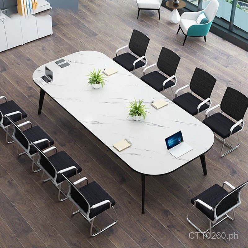 Reception Meeting Negotiation Table Conference Room Long Table Office ...