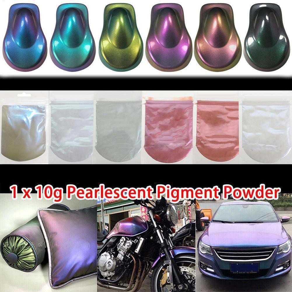 Violet Blue Ghost Pearl Paint Pigment Odorless Pearlescent Pigment ...