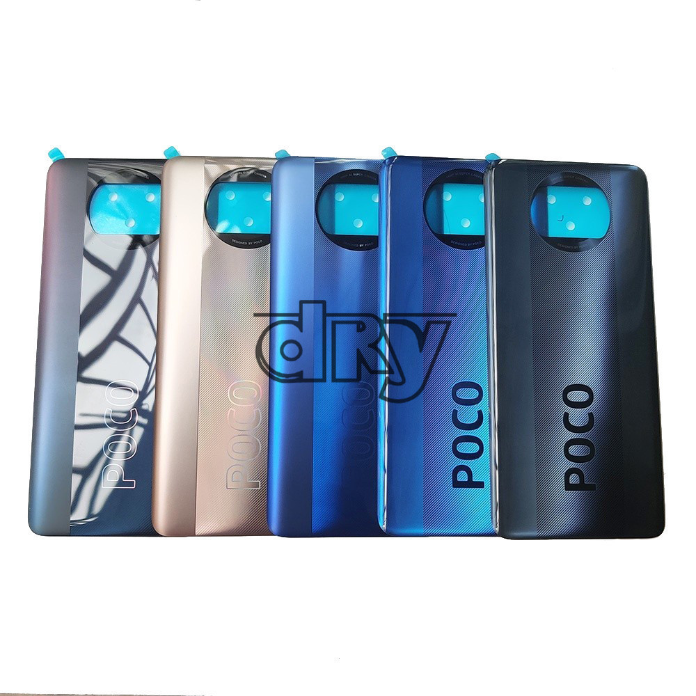 For Xiaomi Poco X3/Pro/X3 NFC/X3 Back Cover Back Back Door Case Case ...