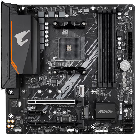 Gigabyte B550M AORUS ELITE Motherboard B450M K B450M DS3H Support AM4 Computer Gigabyte B550M ...