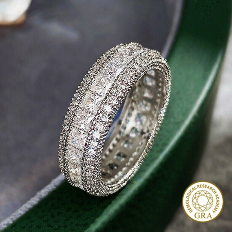 [Free GRA Certificate] Hip Hop Style Slightly Inlaid Moissanite ...