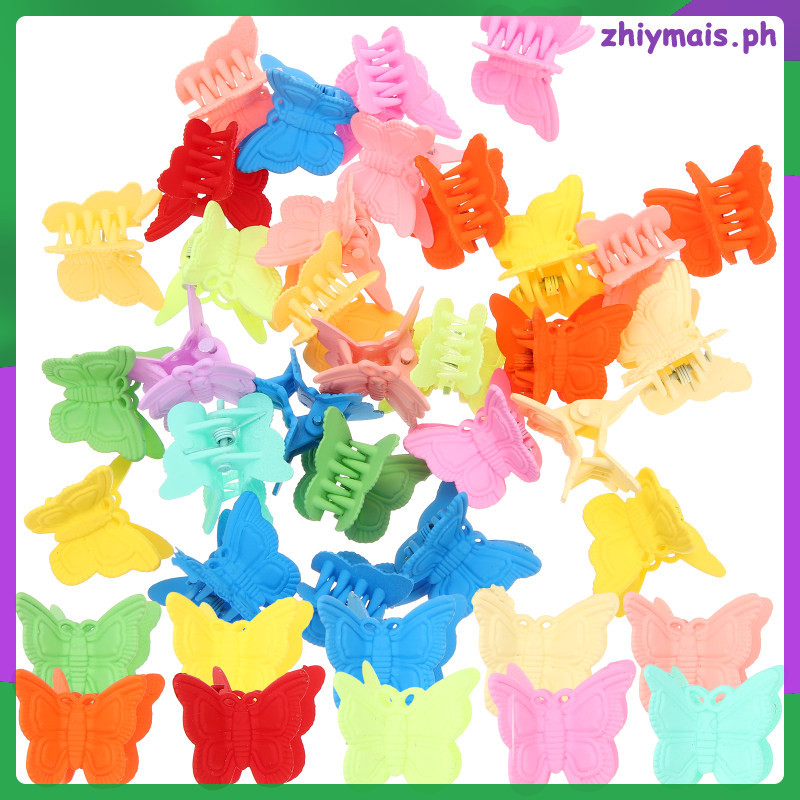 30 Pcs Kids Hair Clips for Girls Women Claw Thick Butterfly Bangs ...