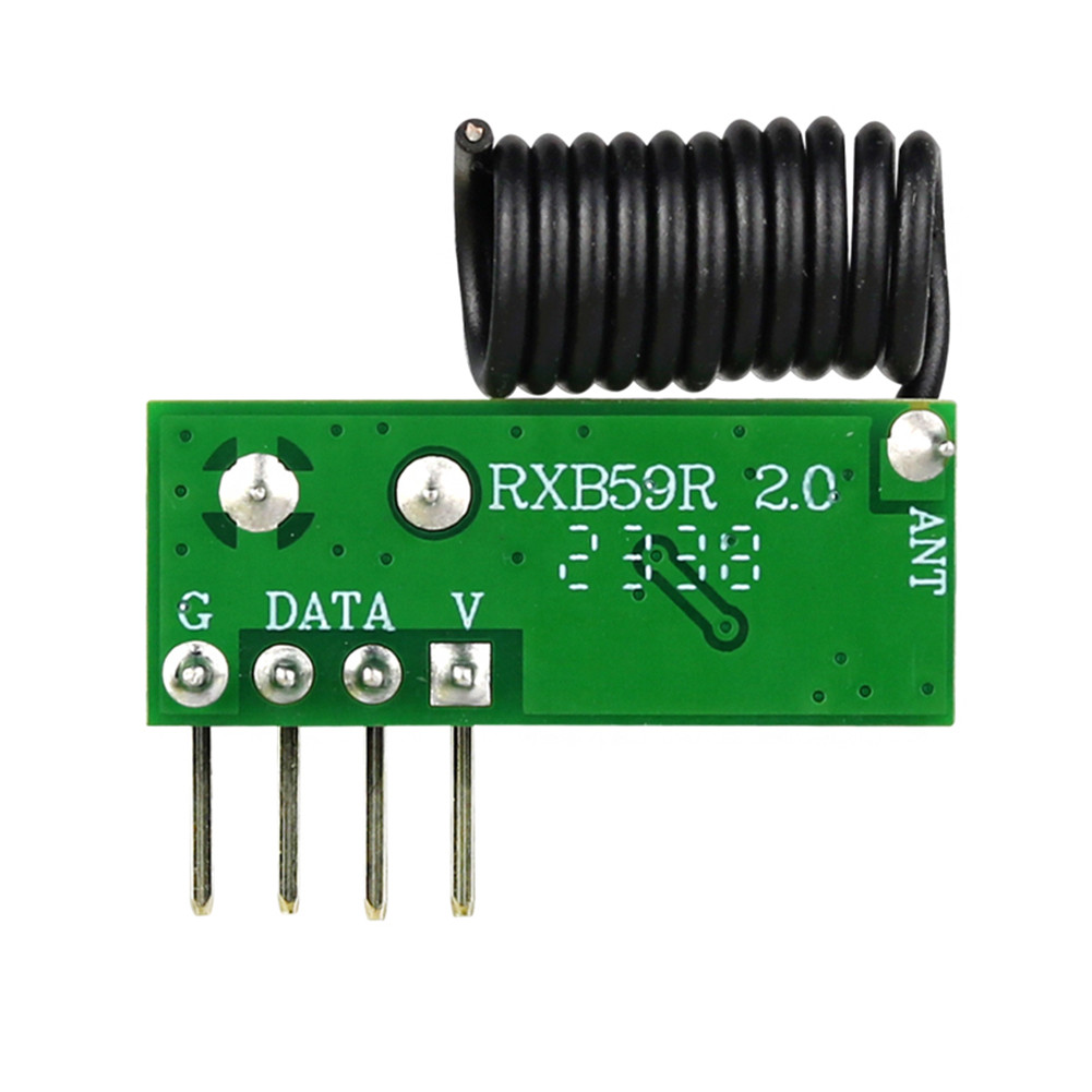 315MHz/433MHz Superheterodyne RF Receiver Module 3.3V-5.5V DIY for ...