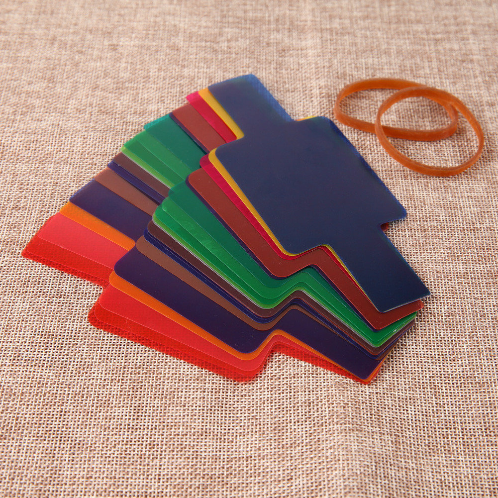 20pcs Flash Speedlite Color Gels Filters for Canon DSLR Camera | Shopee ...