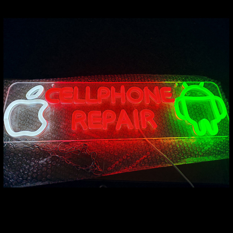 UNOLUX Cellphone Repair Signage Lights IOS&Android Cellphone Repair ...
