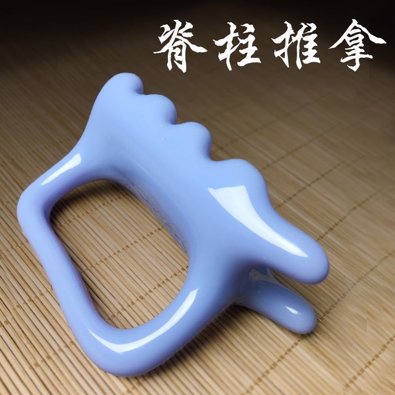 Thick Back Double Push Meridian Massager Acupuncture Points Spine ...