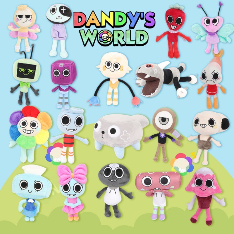 【In Stock】NEW Dandy's World Plush Toy Kawaii Astro Pebble Sprout Plush ...