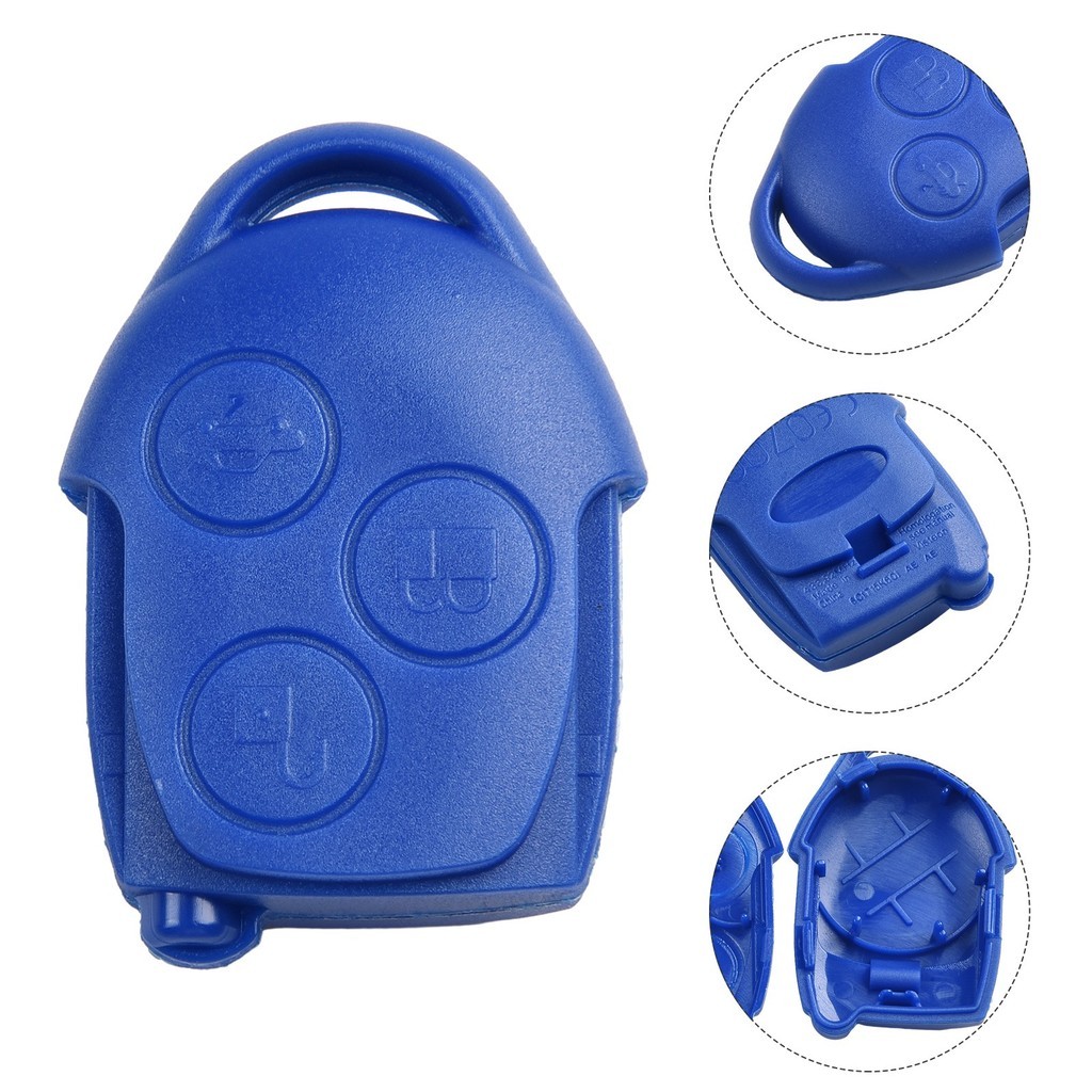 [livedesign] FOR TRANSIT CONNECT MK7 BLUE REMOTE KEY FOB CASE 3 BUTTON ...