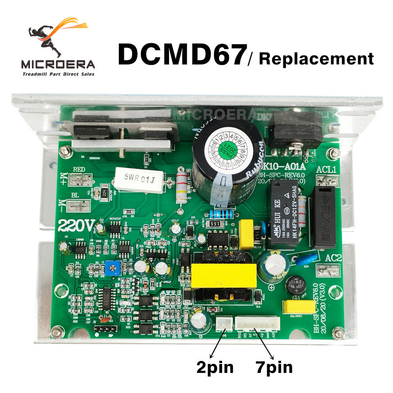 Replacement Endex DCMD67 for BH Treadmill Controller Power board DCMD67 Control board Circuit ...