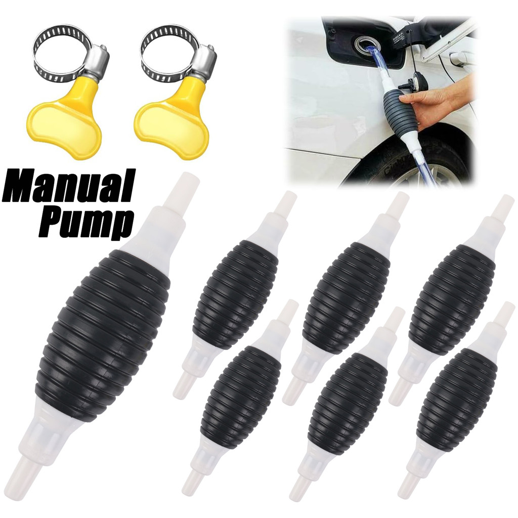 Universal Car Portable Manual Fuel Emergency Pump for Gas Gasoline ...