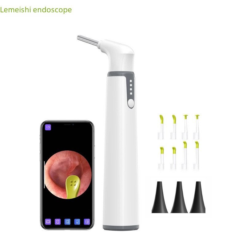 Lemeishi Wireless WiFi Endoscope Visual Ear Pick3.9mm Cross-Border Hot ...