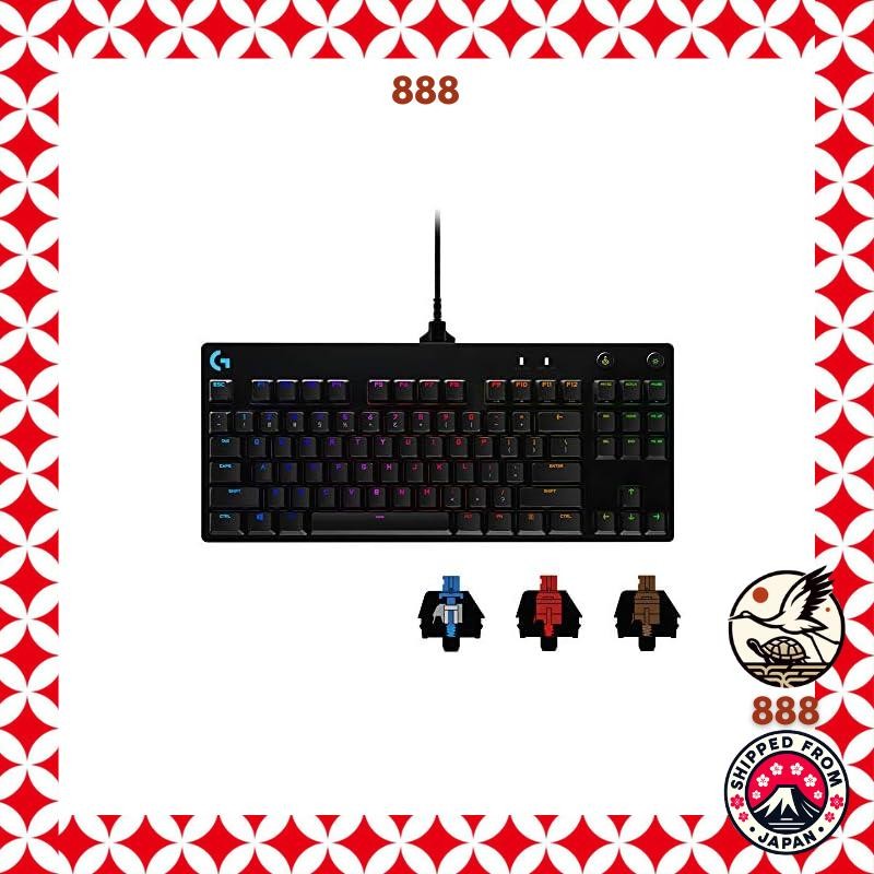 Logicool G PRO X Gaming Keyboard Tenkeyless Wired GX Switch Clicky ...
