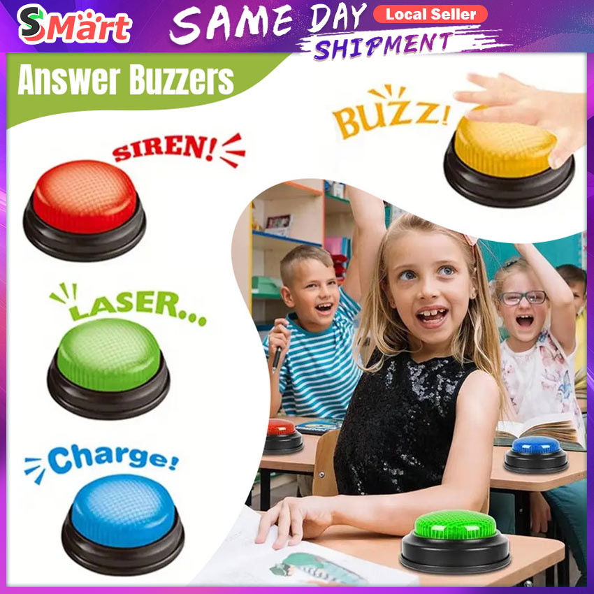 Educational Answer Buzzer Interactive Colorful Buzzers for Kids ...