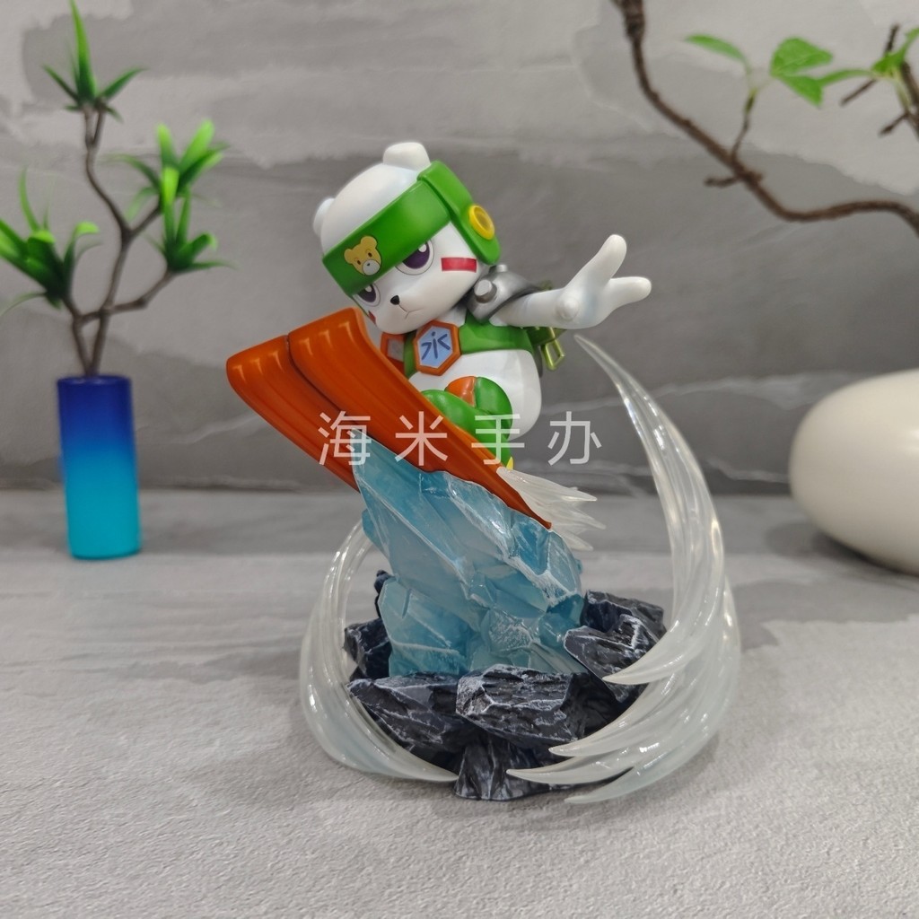 Digimon Ice Bear Beast Skiing Infinite Zone Pokemon Anime Peripheral GK ...