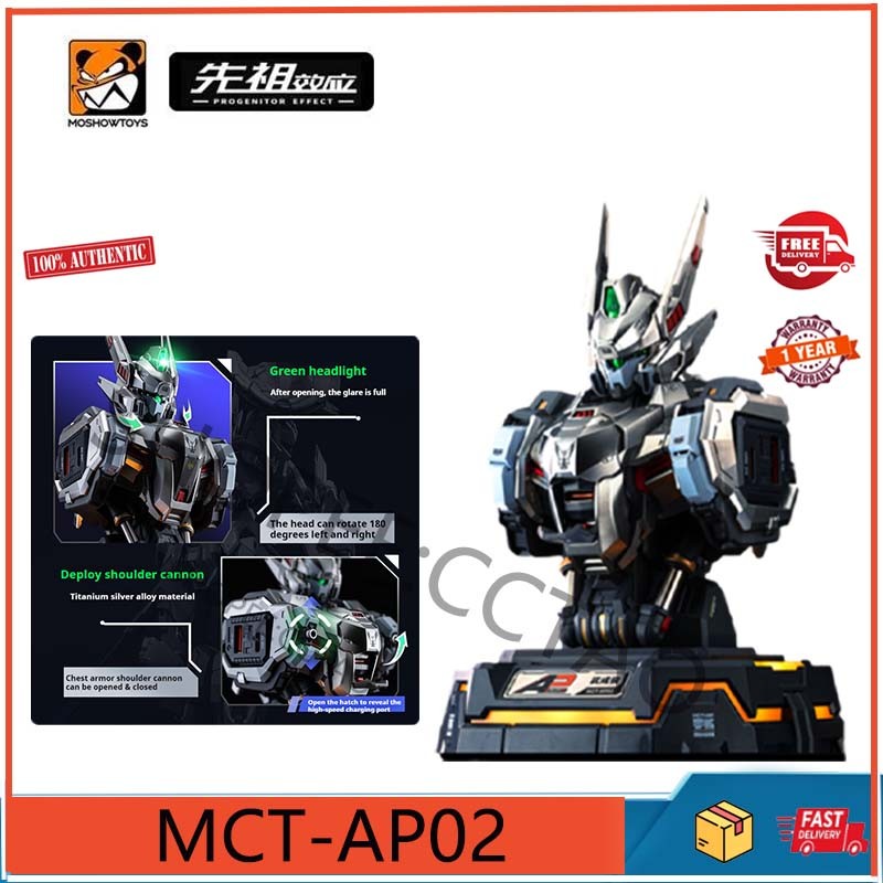 Moshow MCT-AP02 Wuchenghou Titanium Silver Version Bust Gallium Nitride ...