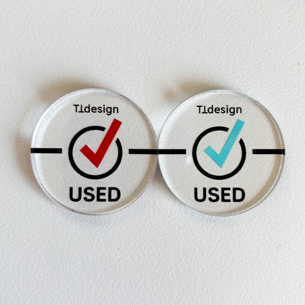 TTdesign USED marker + [For trading cards - Clear marker for action end ...