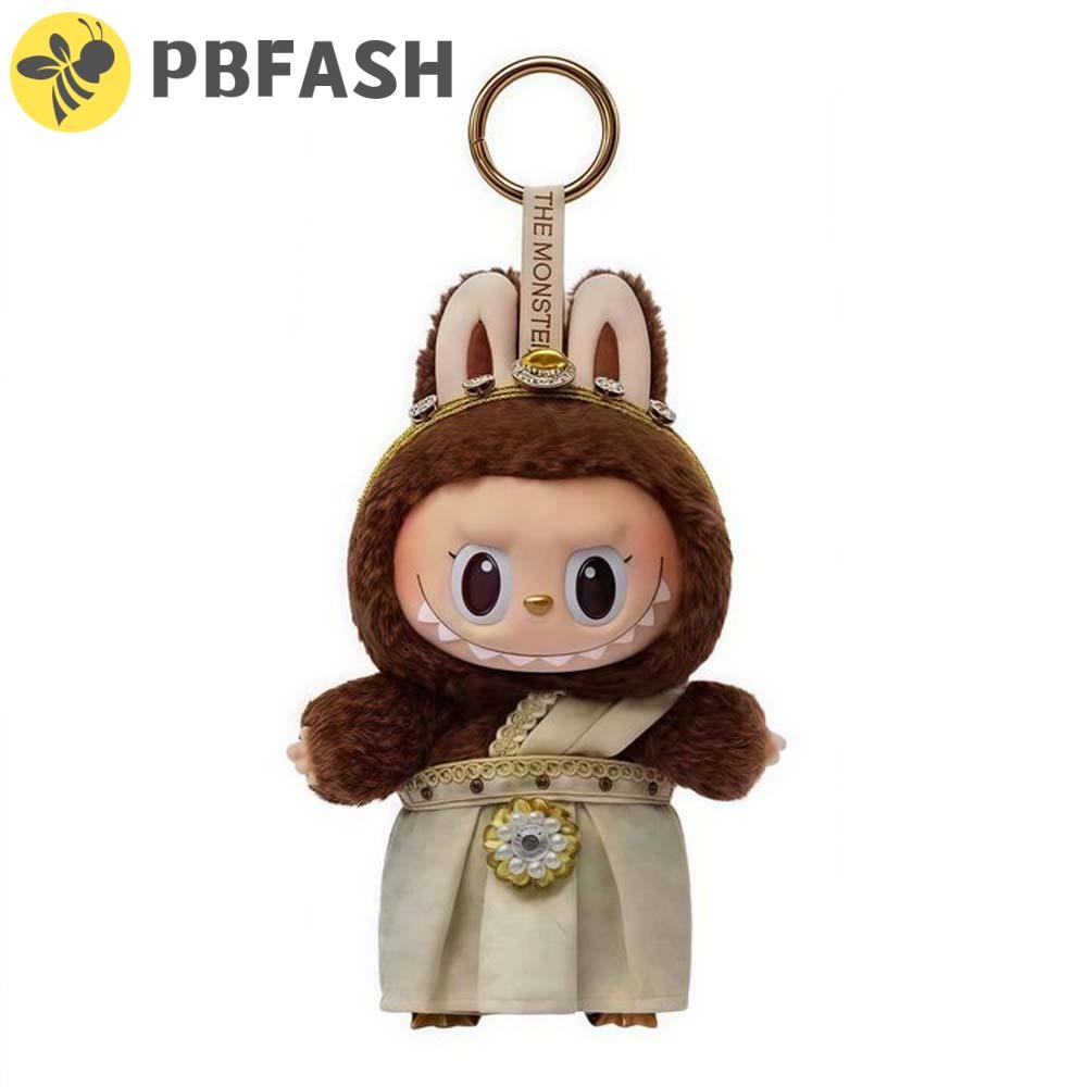 PBFASH Thailand Clothing Labubu Plush Doll, Cartoon Pop Mart Keychain ...
