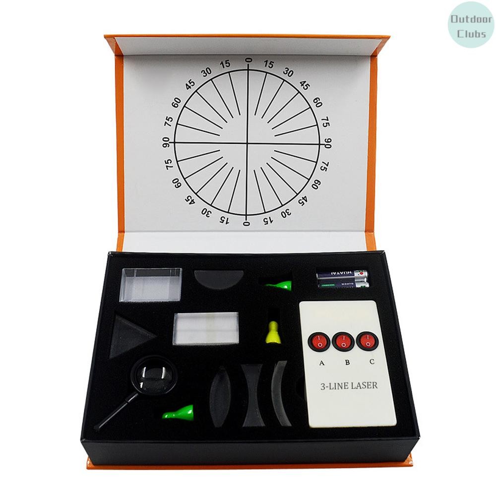 Physical Optical Kit Laboratory Equipment Optical Concave Convex Lens ...