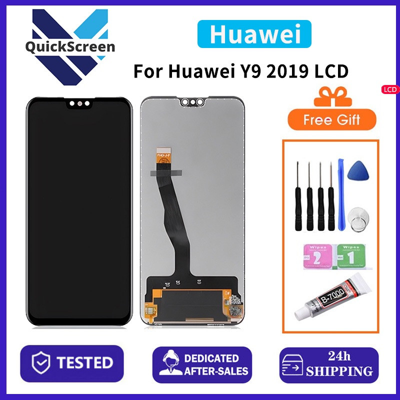 For Huawei Y9 2019 LCD DIsplay Touch Screen Digitizer Assembly Replacement | Shopee Philippines