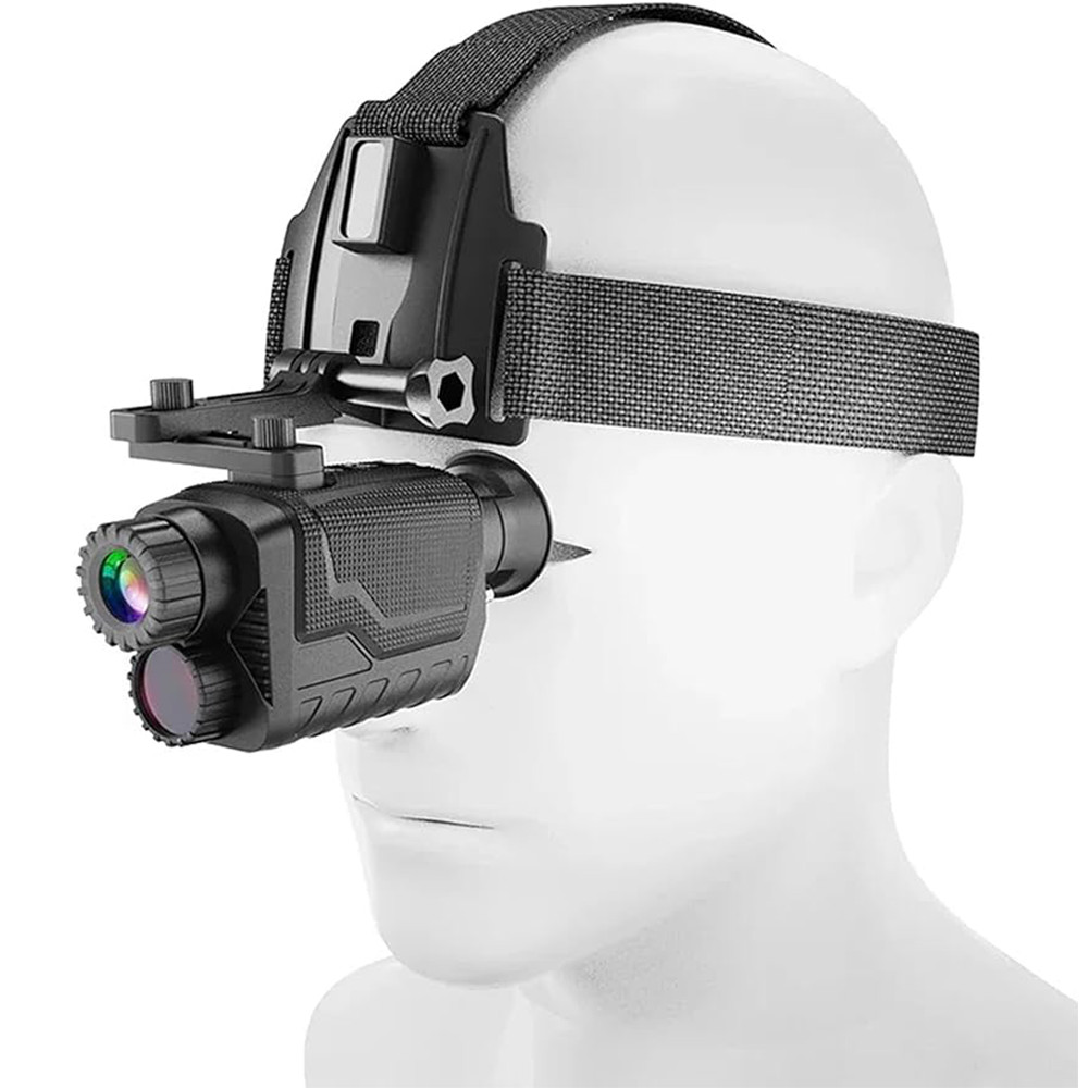 BekinTek 4K Helmet Mounted Night Vision Monocular NVG Goggles ...