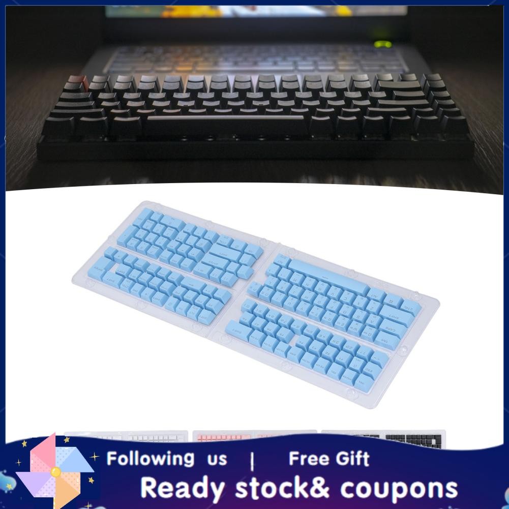 Xiyijia Mechanical Keyboard Caps Ergonomic Design 132 Key Korean ...