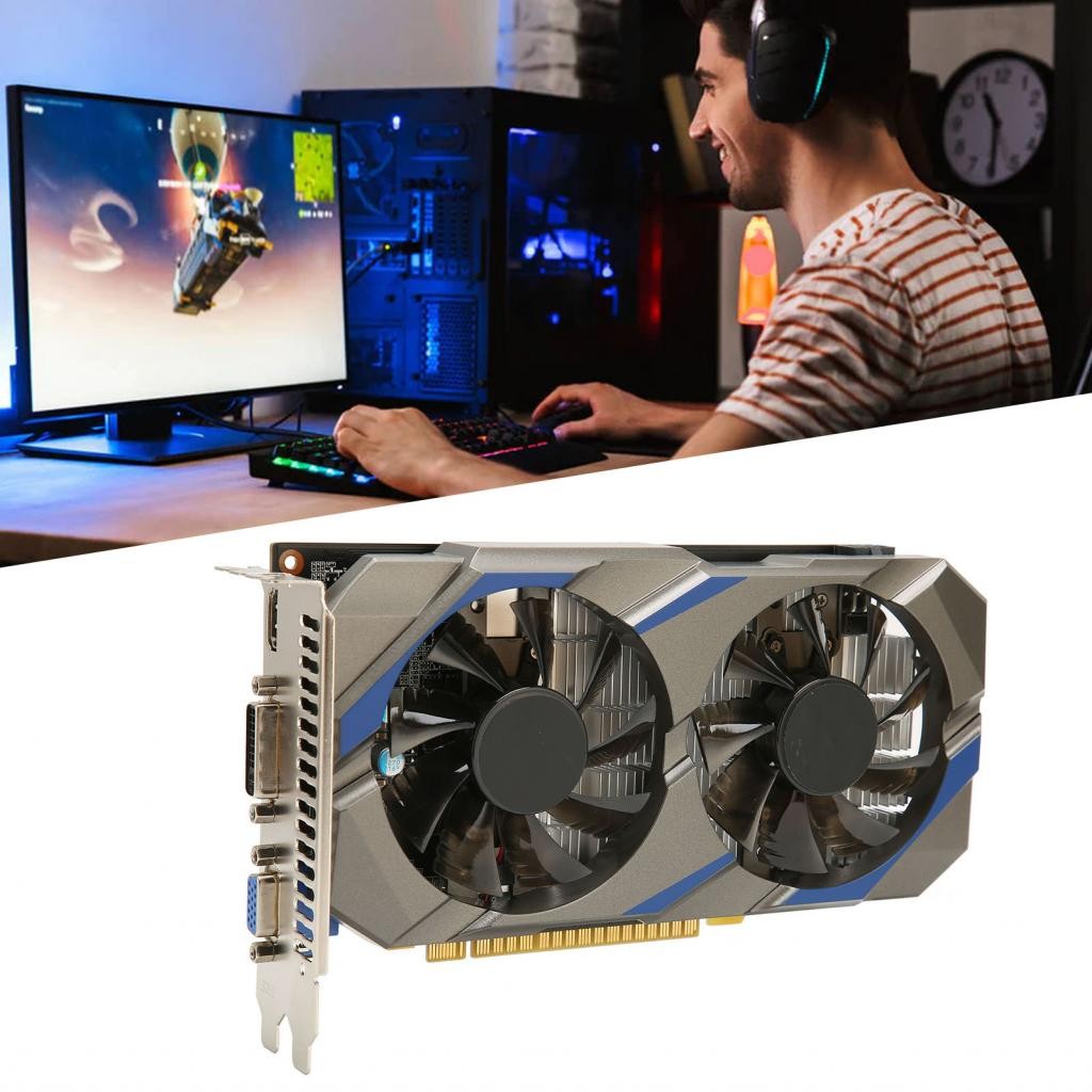 Haichao Gaming Graphics Card 4GB GDDR5 128bit Video Game GPU For PC ...