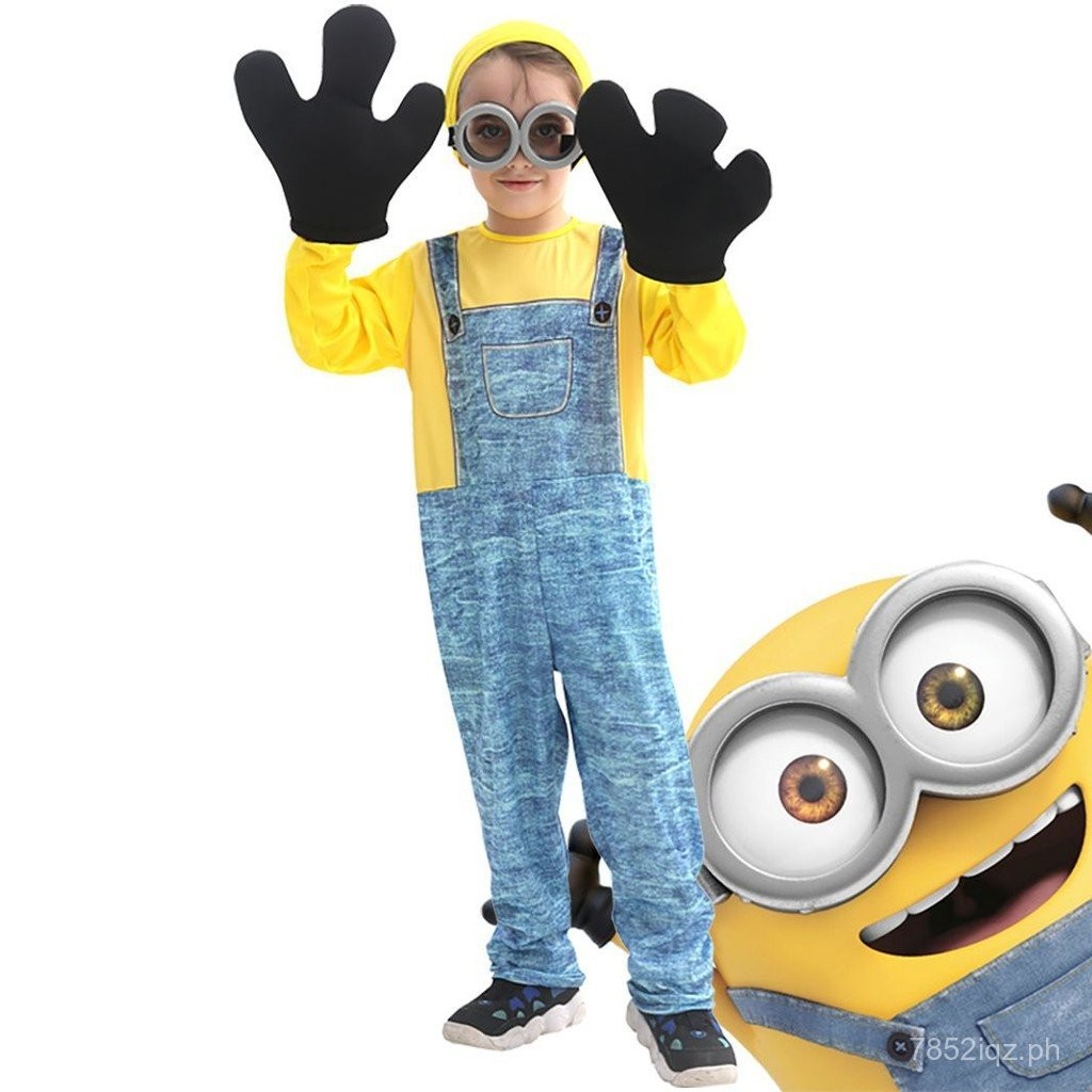 Halloween Minions Children cos Clothing Despicable Me Cartoon Animation ...