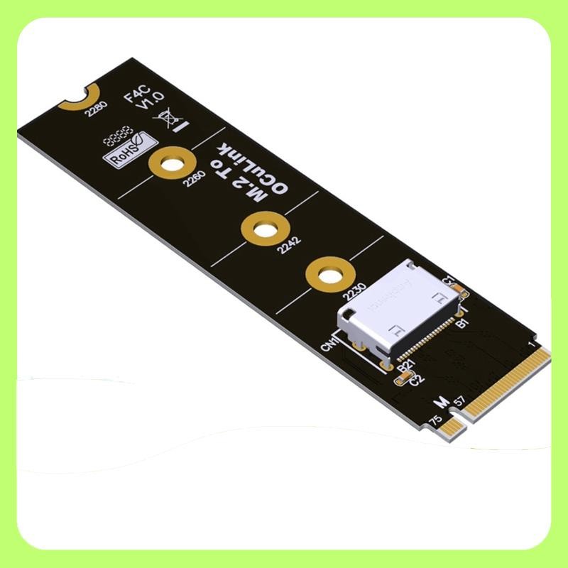 F4c M 2 Nvme Pcie 4 0 To Oculink Sff 8612 Adapter For 2 5 Inch Nvme U 2